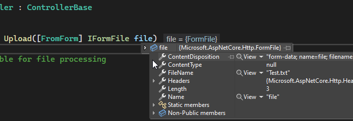 Sending files and additional data using HttpClient in .NET Core