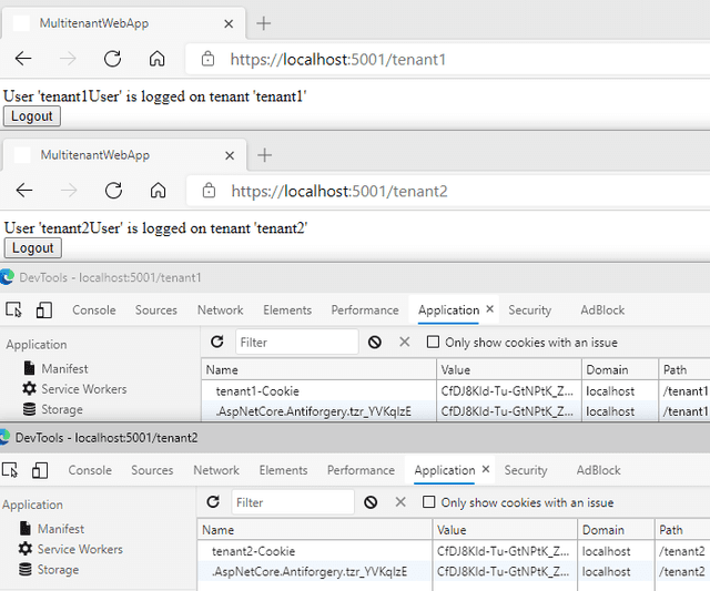 Multi Tenant Aspnet Core App Configuring Authentication